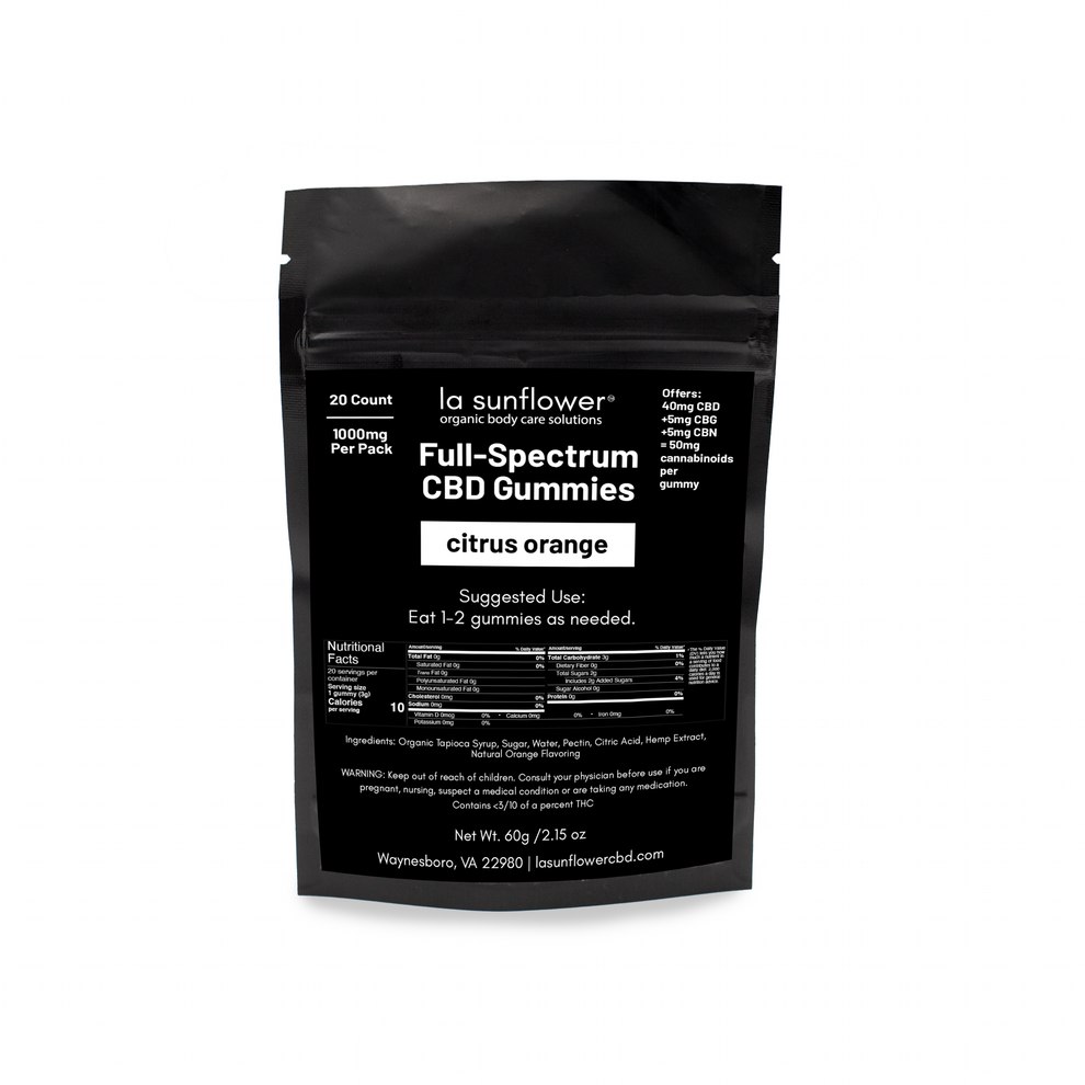 Organic, Full Spectrum Extra-Strength Hemp Gummies: Huge Customer Favo ...
